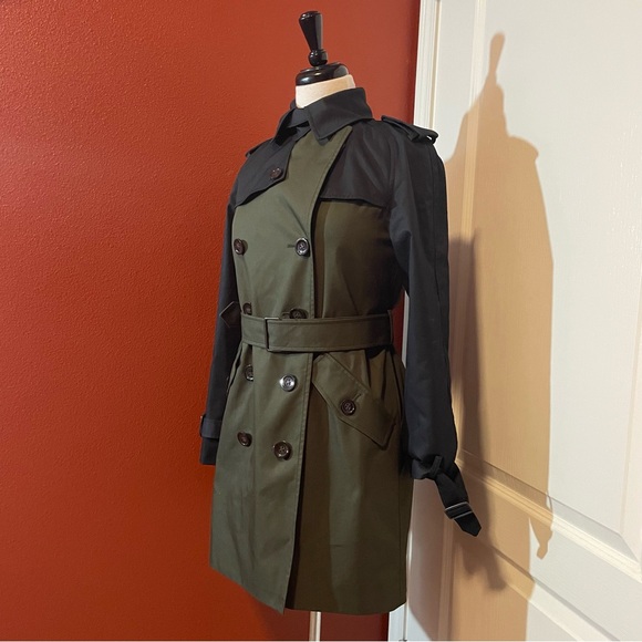 Coach | Jackets & Coats | Coach Womens Two Tone Color Block Military ...
